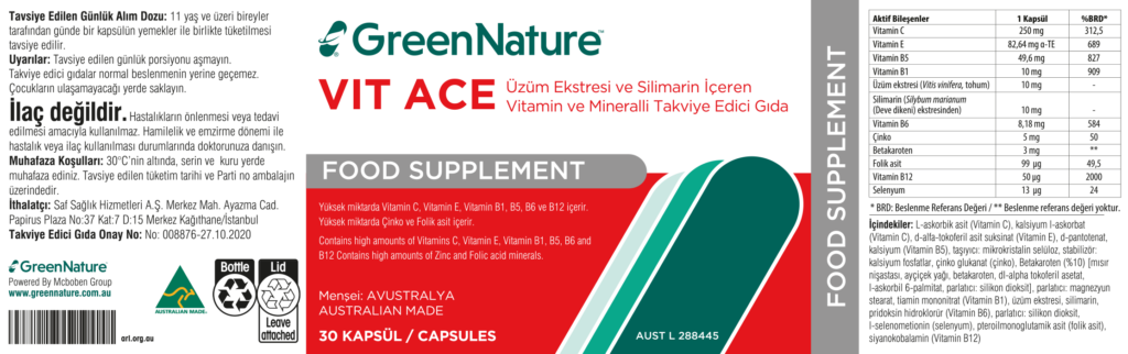 Vit Ace – Saf Sağlık